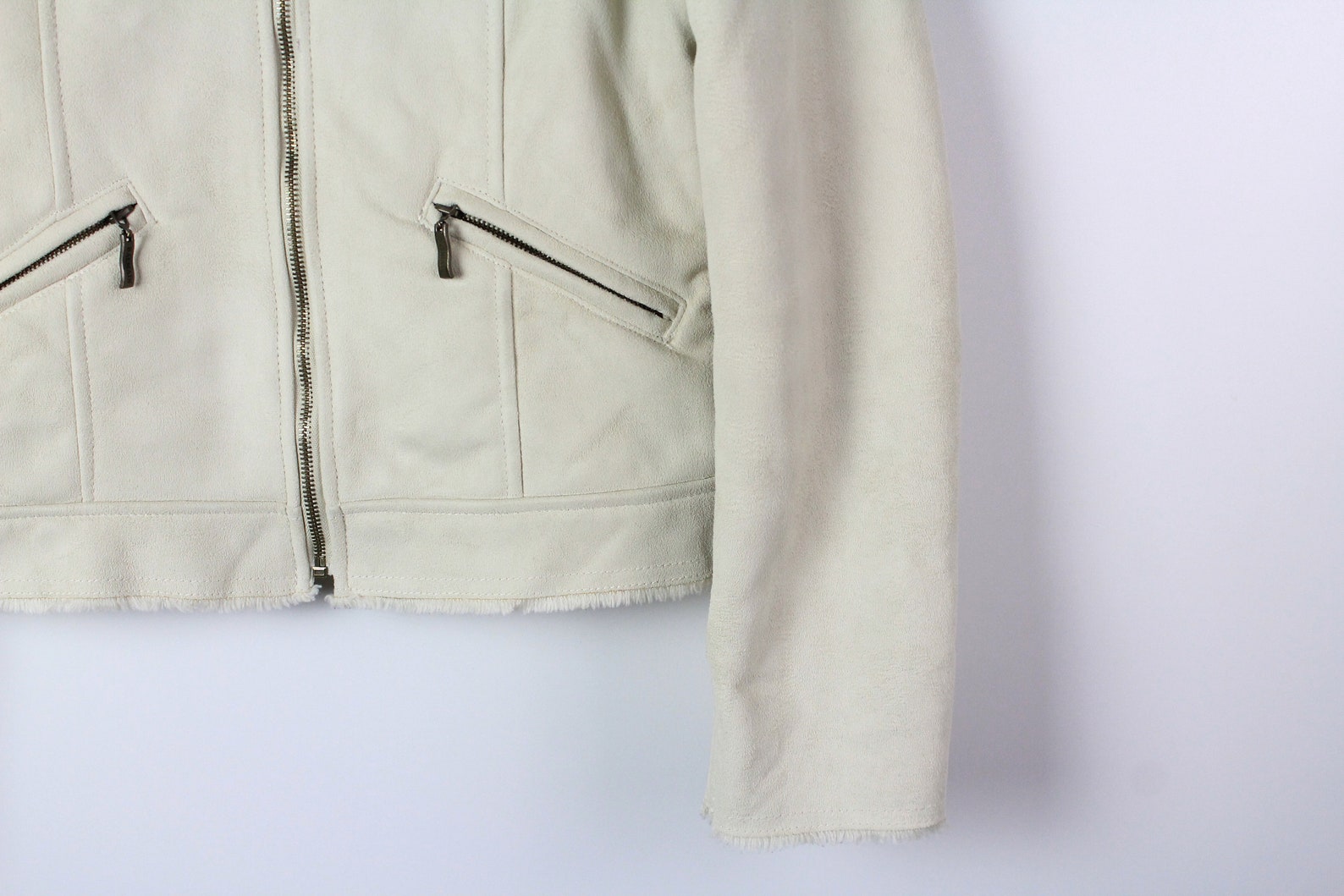 Vintage BALMAIN Authentic Sheepskin Style Jacket Polyester - Etsy