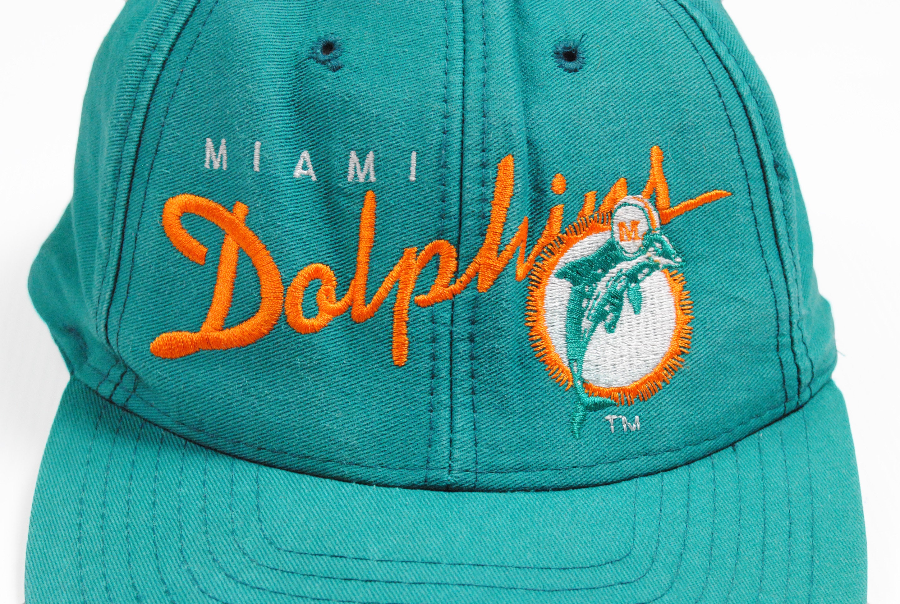 Vintage MIAMI DOLPHINS NFL Hat Big Logo Cap Team Hipster One | Etsy