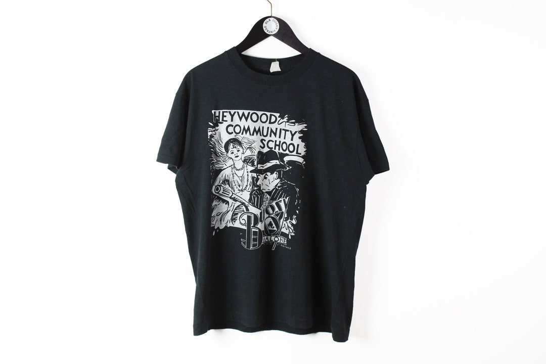 Vintage BUGSY MALONE Heywood Community School T-shirt Men's Size L ...