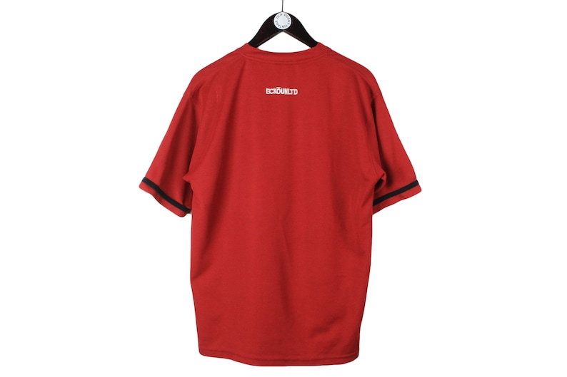 Vintage ECKO UNLTD Hip Hop T Shirt Red Big Logo Size L - Etsy