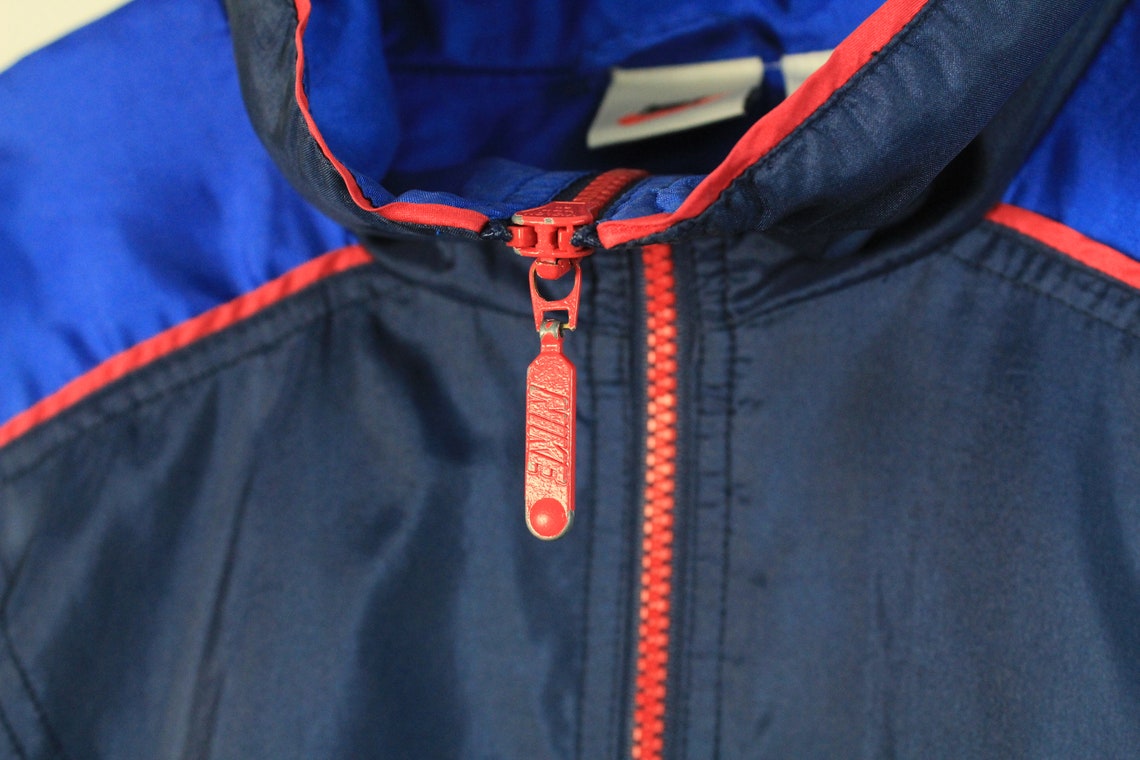 Vintage NIKE Logo Swoosh Authentic Track Jacket Size XL Rare | Etsy