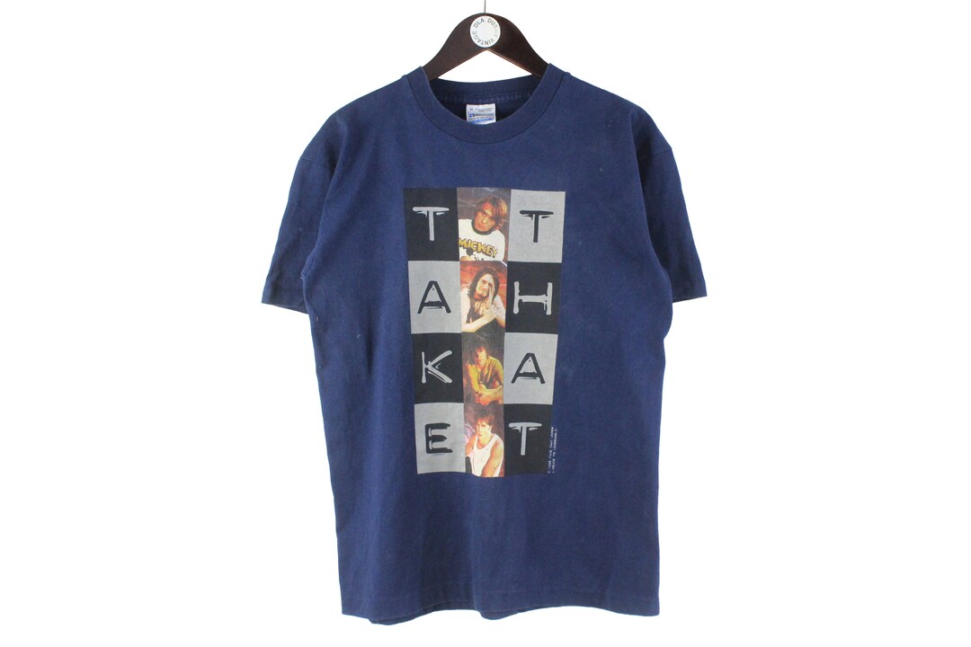 Vintage TAKE THAT 1995 Tour T-shirt Size M Concert Merch Retro 90's ...