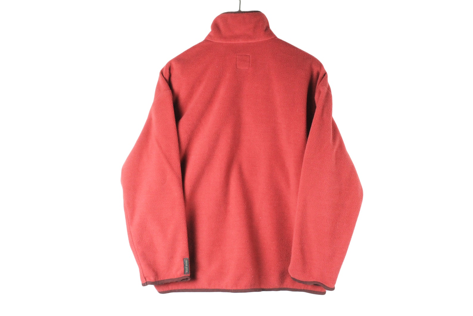 Vintage THINK PINK FLEECE Sweater Men's Size S 1/4 Zip Authentic 90s ...