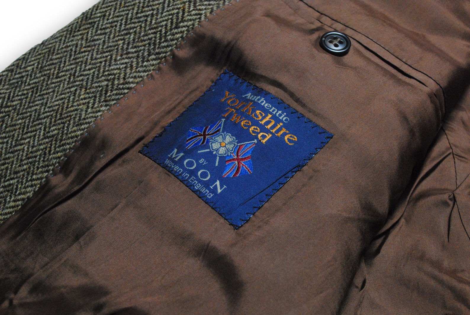 Vintage YORKSHIRE TWEED by Moon Authentic Blazer Jacket Pure | Etsy