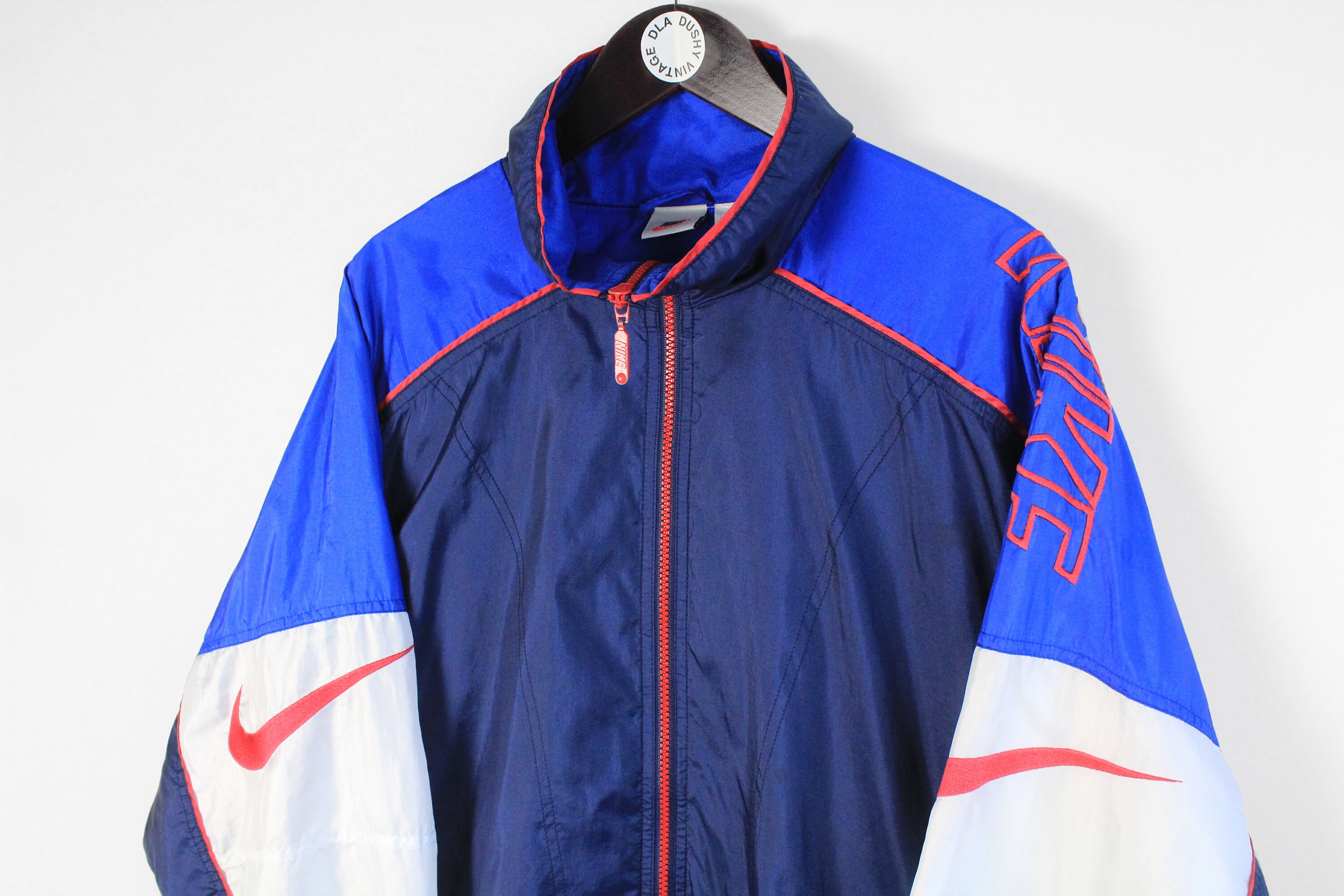 Vintage NIKE Logo Swoosh Authentic Track Jacket Size XL Rare | Etsy