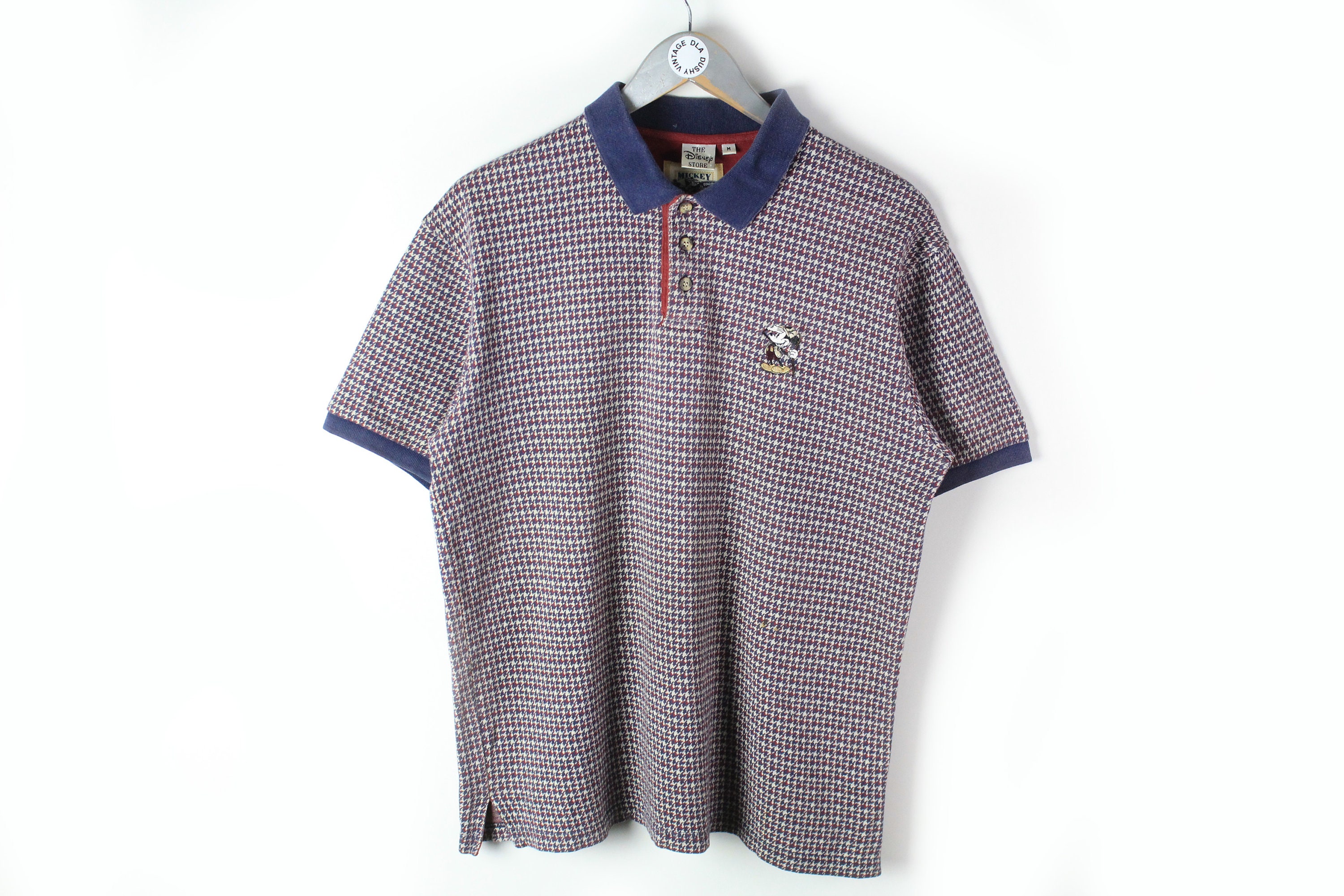 Vintage DISNEY Mickey Mouse polo t-shirt authentic Walt Store | Etsy