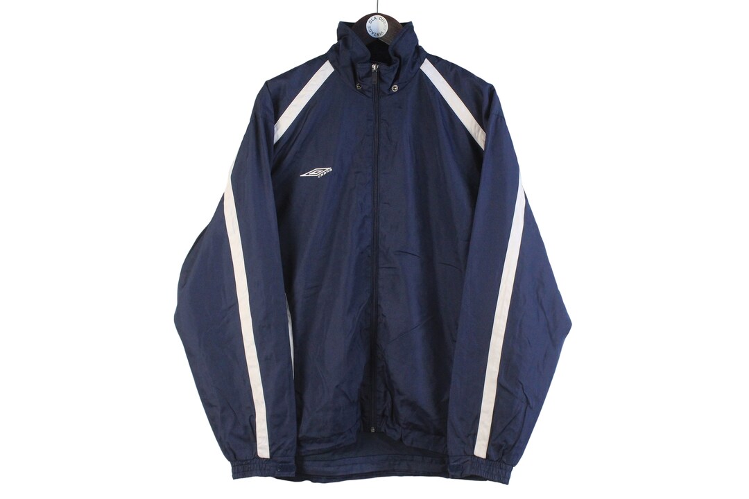 Vintage UMBRO Track Jacket Sleeve Logo Men's Size L Authentic Retro 90s ...