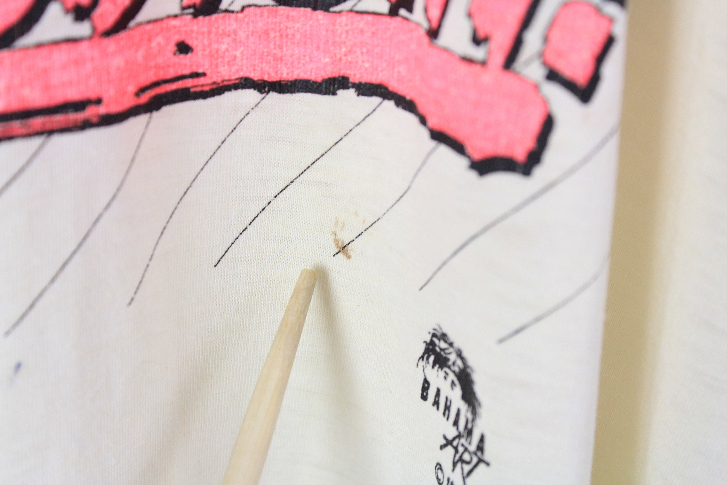 1987 Vintage BOHAMA ART hey Mon No Problem Made - Etsy