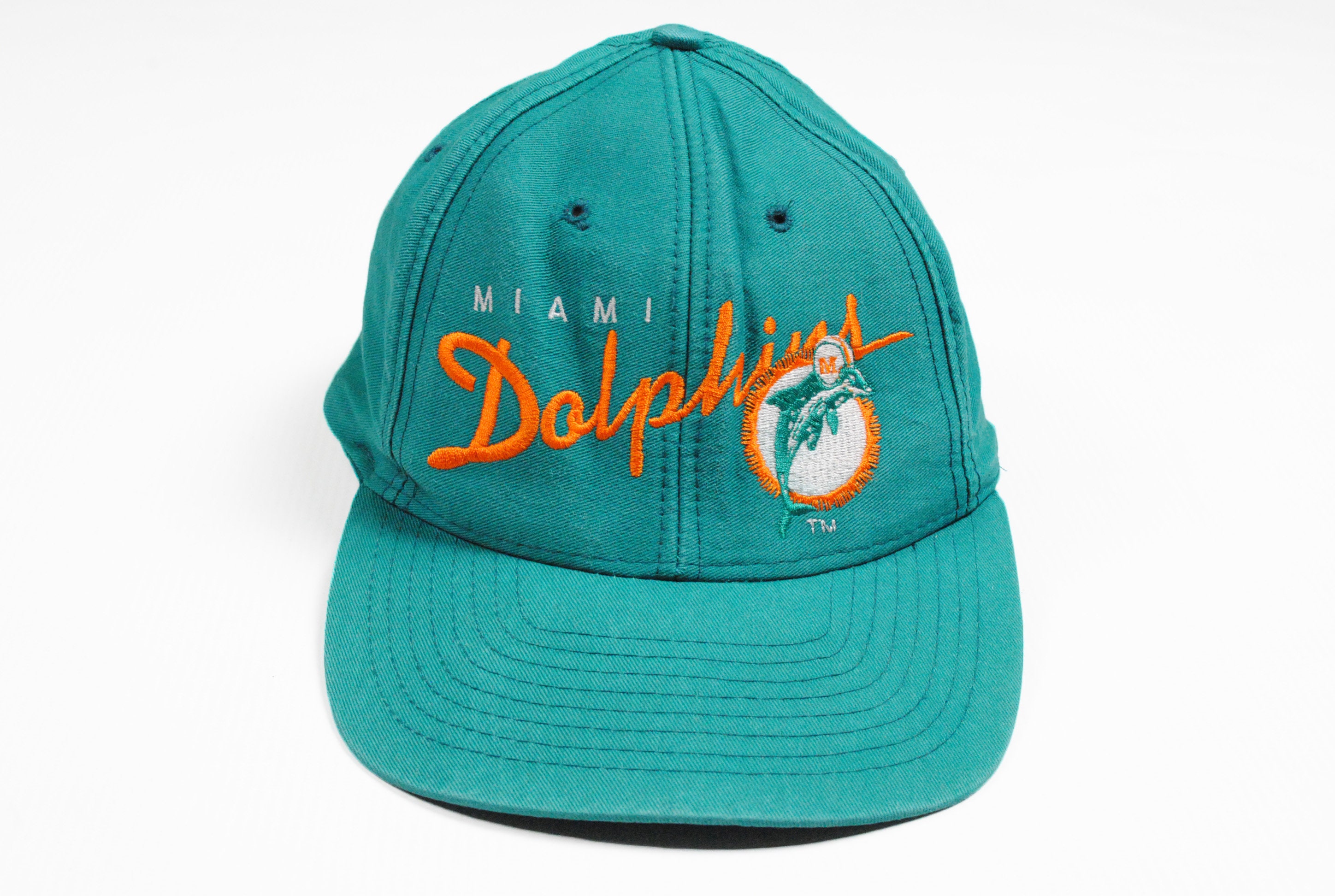 Vintage MIAMI DOLPHINS NFL Hat Big Logo Cap Team Hipster One | Etsy