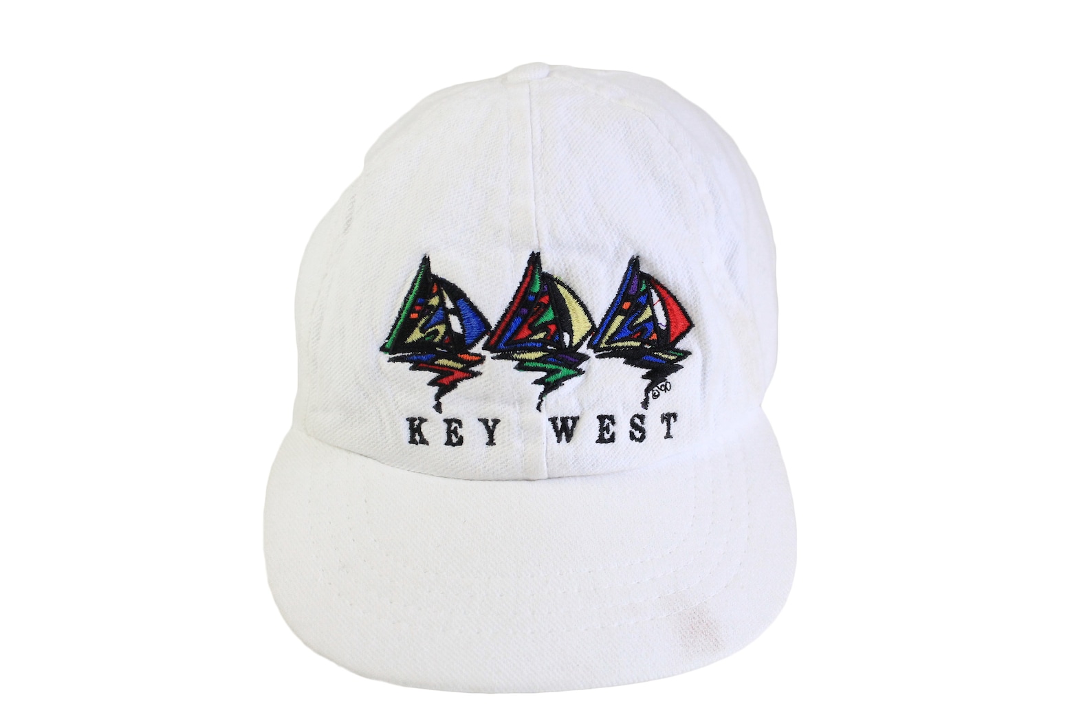 Vintage KEY WEST Cap Hat Logo Basic Sport Wear One Size Retro - Etsy