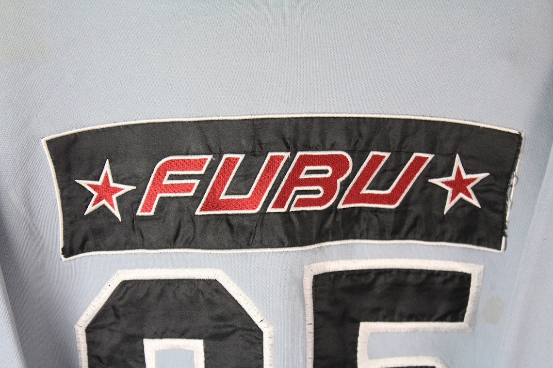 Vintage FUBU Big Logo Sweatshirt Men's Size M Rare Hip Hop - Etsy