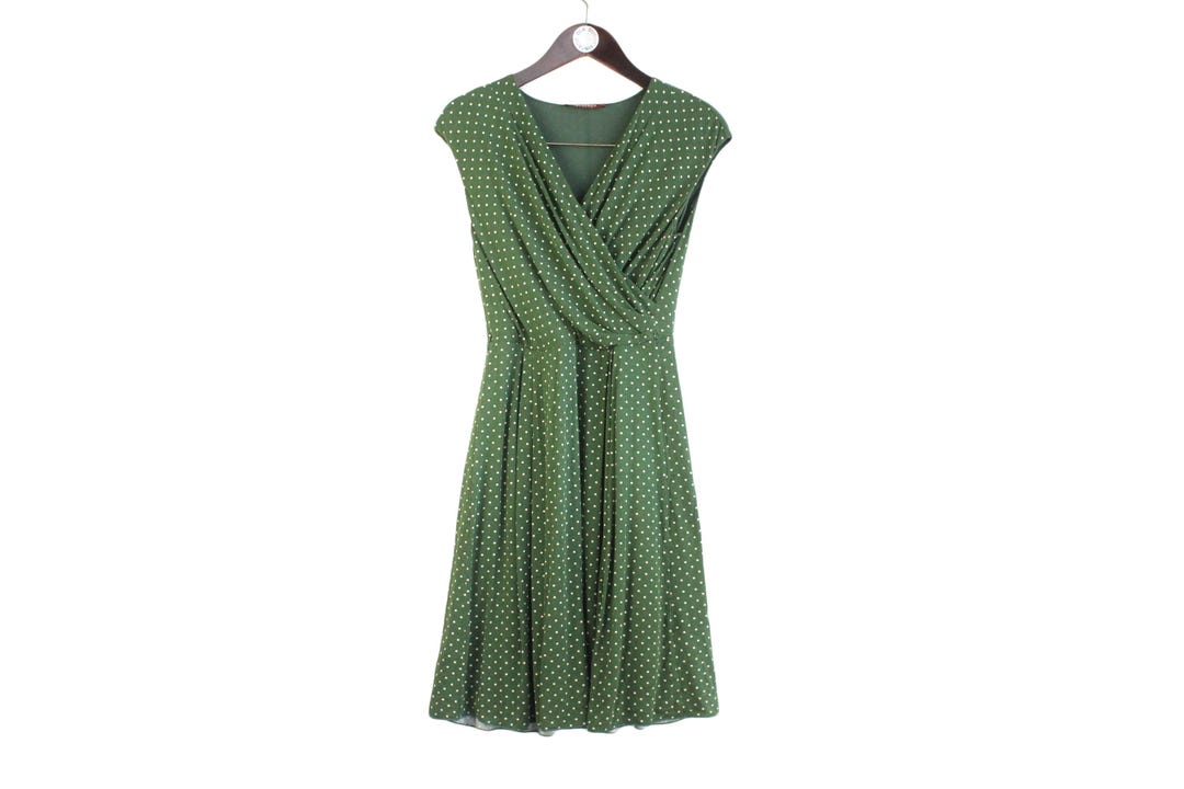 Vintage MAX MARA Studio Dress Women's Size M Authentic Sleeveless Retro ...