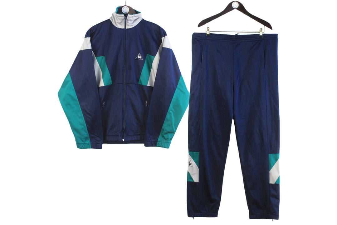 Vintage LE COQ SPORTIF Tracksuit Authentic Retro Rave 90's Wear Style ...