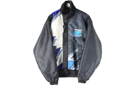 vintage SUZUKI R GSX Racing Jacket authentic Size men… - Gem