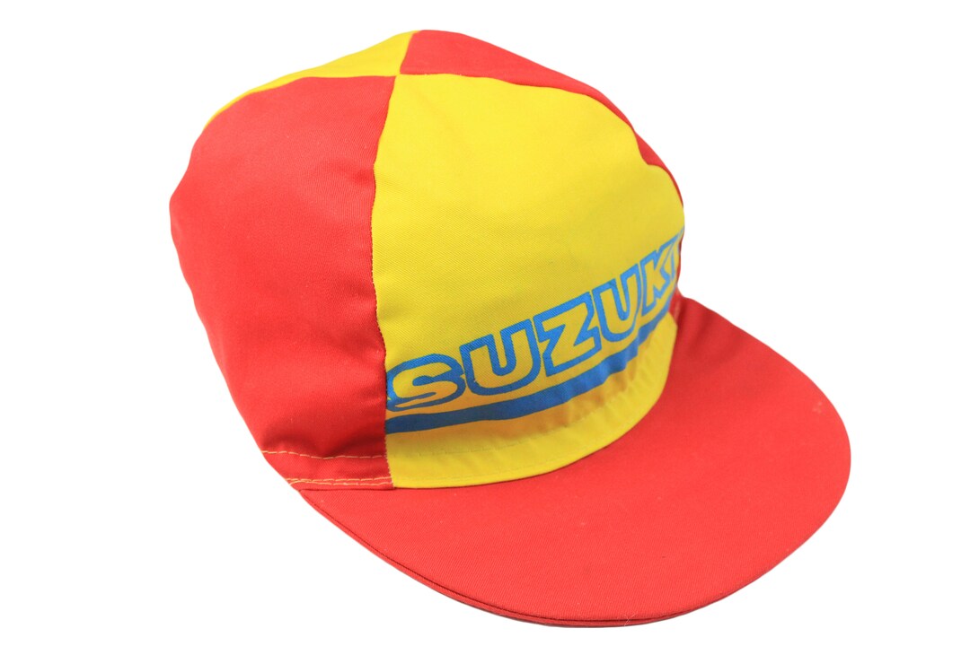 Vintage SUZUKI Team Men's Cap Racing Hat One Size Big Logo Authentic ...