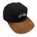 Vintage LEE USA Hat Big Logo Cap Hipster One Size Black Brown Retro ...