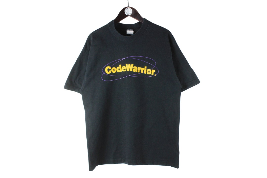 Vintage Codewarrior Apple EXPO 1996 Paris T-shirt Size L Authentic Rare ...