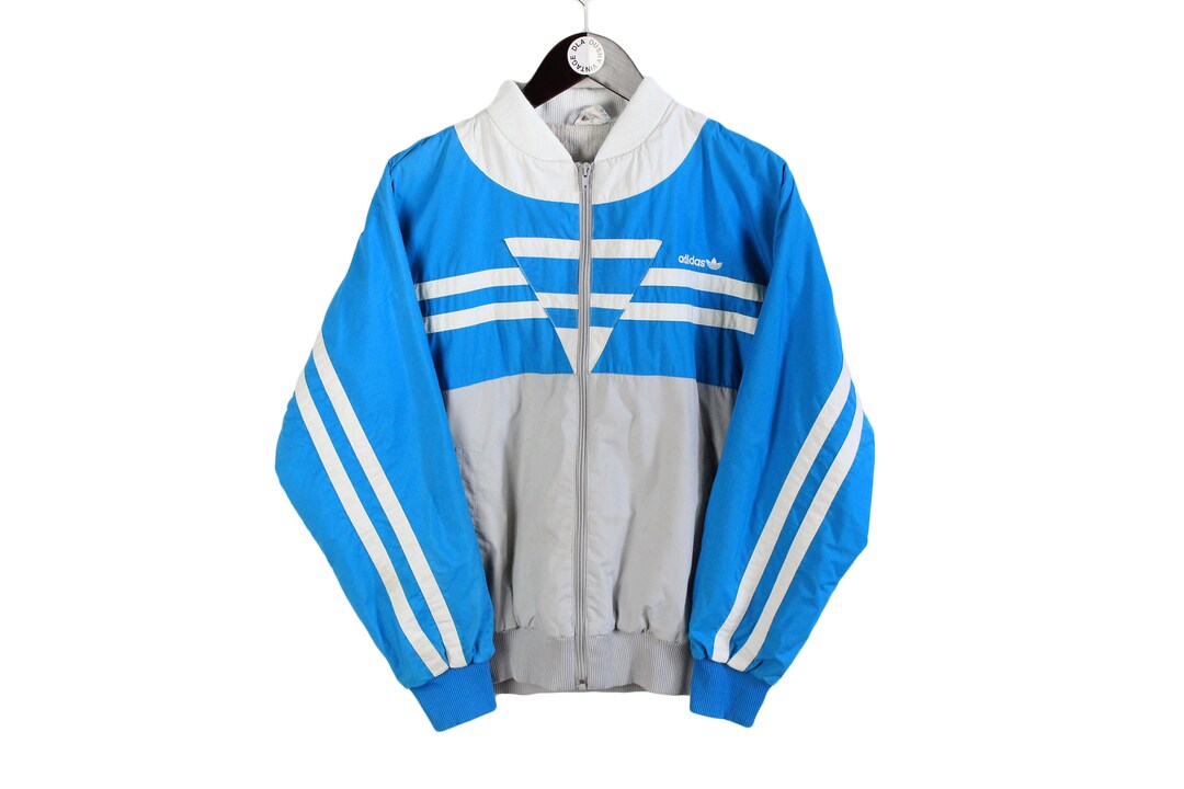 Vintage ADIDAS ORIGINALS Track Jacket Bomber Size S Men's Athletic ...
