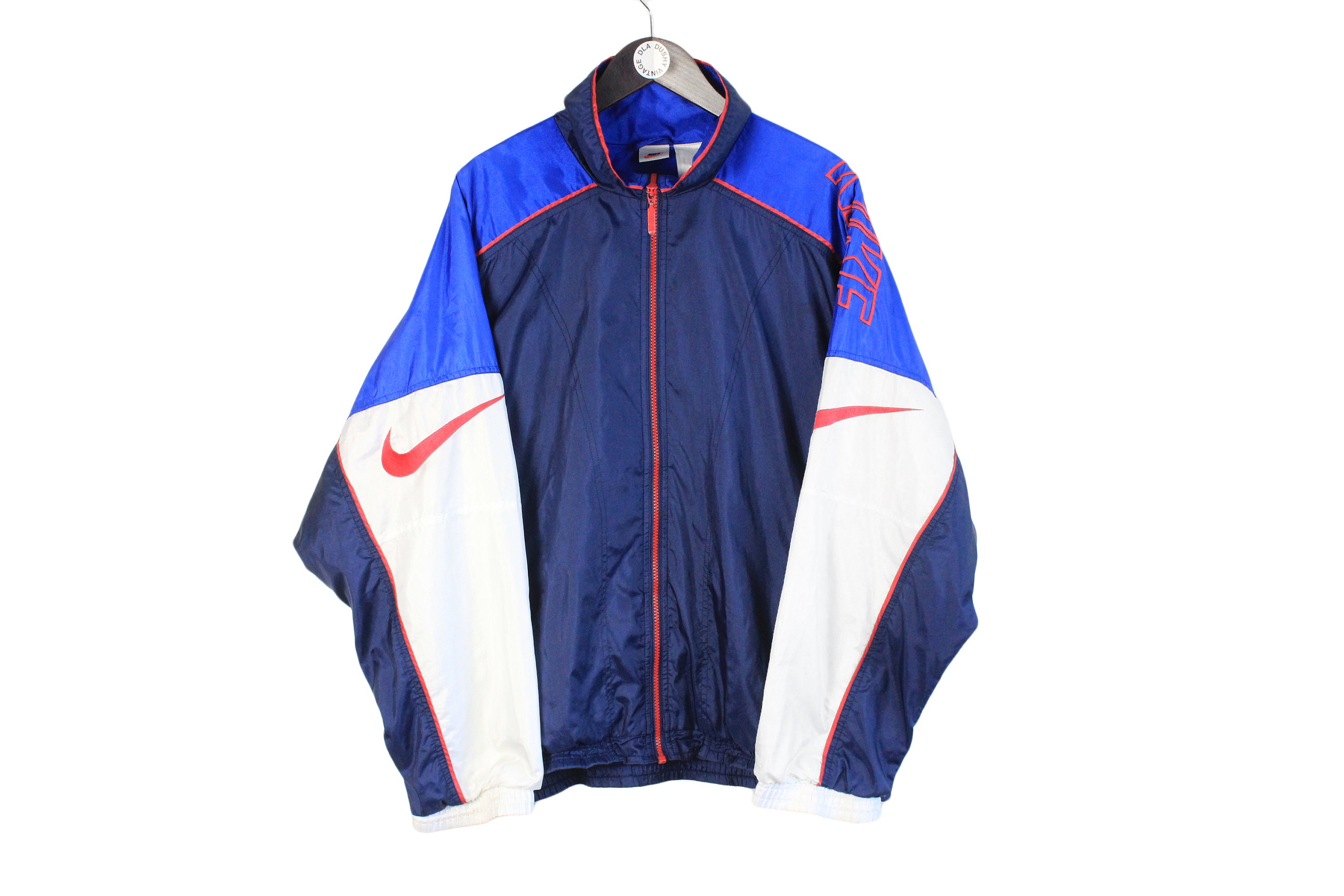 Vintage NIKE Logo Swoosh Authentic Track Jacket Size XL Rare | Etsy