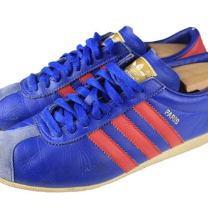 Vintage ADIDAS PARIS 2003 Sneakers City Series Authentic Blue Size US 7 ...