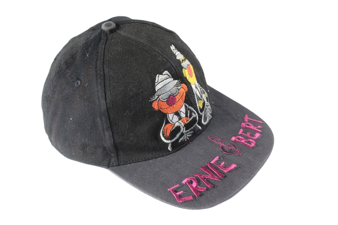 Vintage SESAME STREET Muppets 1998 Cap Small Size Ernie & Bert ...