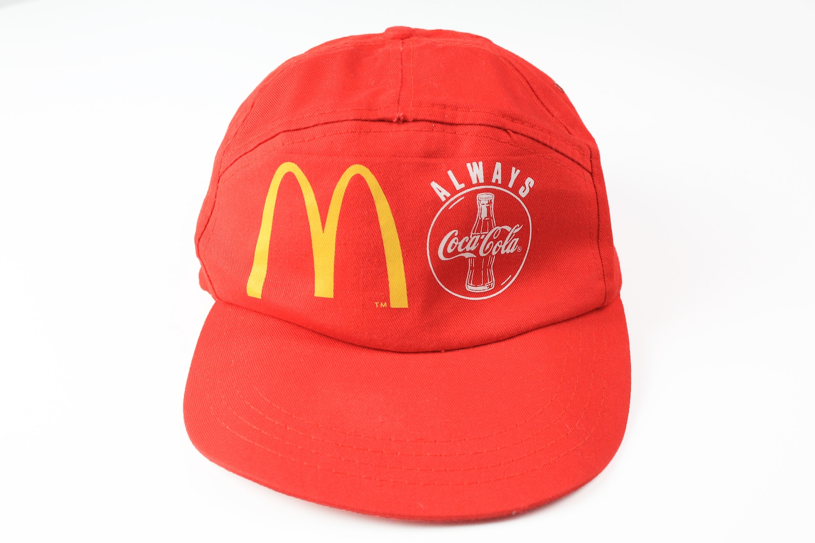Vintage McDONALDS & COCA-COLA Cap One Size red Big logo USA | Etsy
