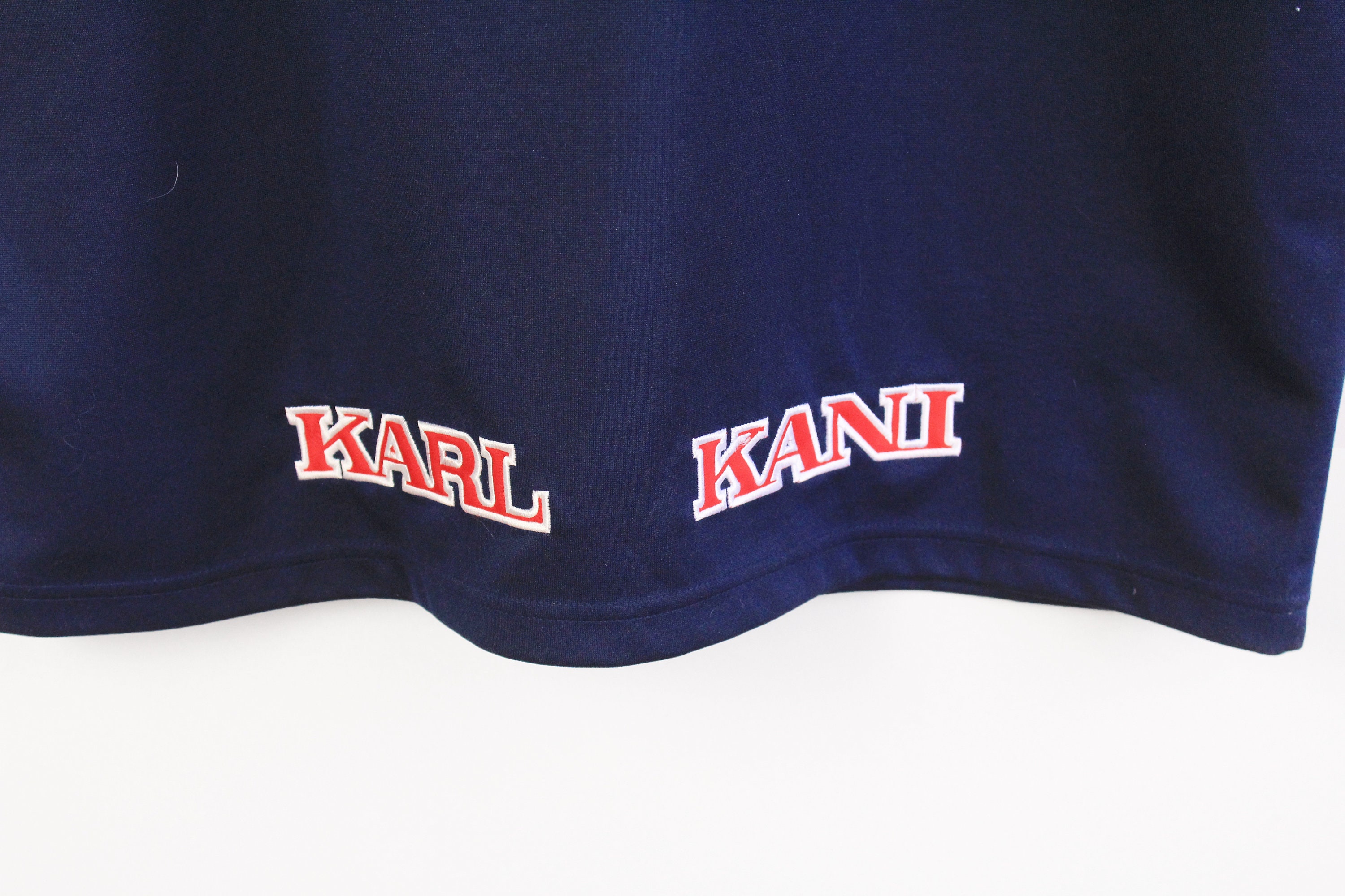 Vintage KARL KANI Jersey Top Authentic Big Logo Sleeveless - Etsy