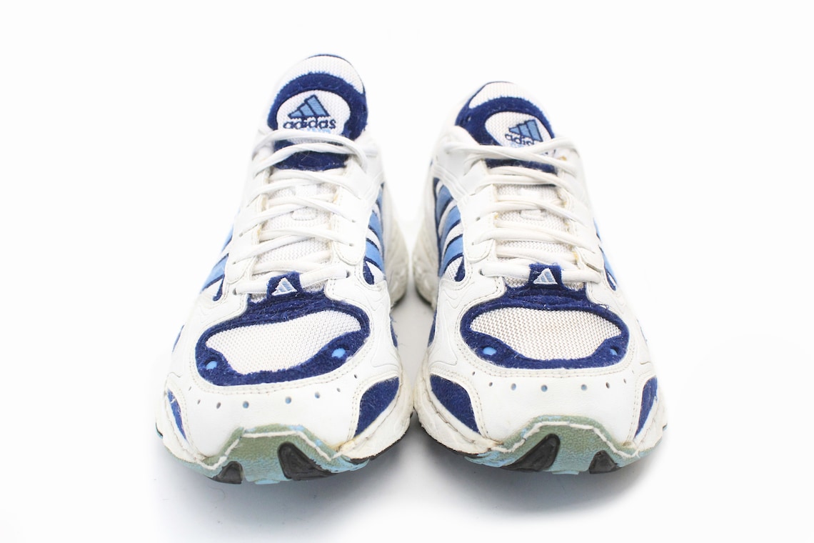 Vintage ADIDAS Sneakers US 8.5 Men's Authentic Rare Retro Basic ...