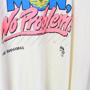 1987 Vintage BOHAMA ART hey Mon No Problem Made - Etsy