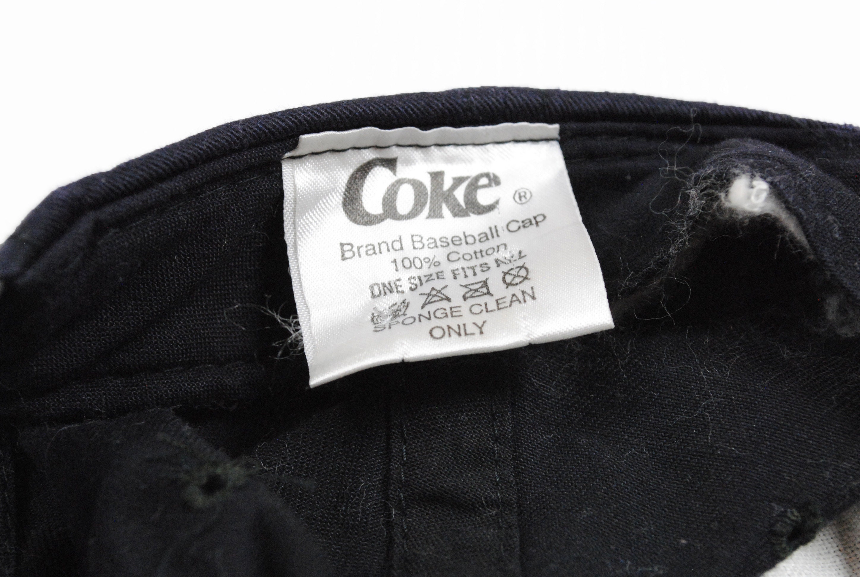 Vintage COCA-COLA 1992 Baseball Cap One Size Yellow Navy Blue - Etsy