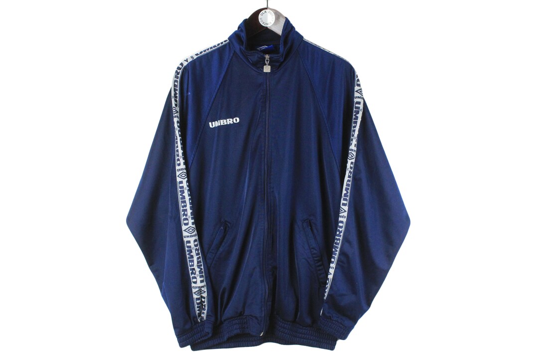 Vintage UMBRO Track Jacket Sleeve Logo Men's Size M Authentic Retro 90s ...