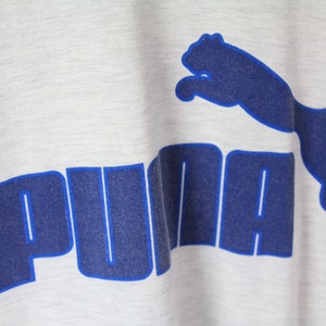 Vintage PUMA authentic T-Shirt big logo athletic tee retro | Etsy