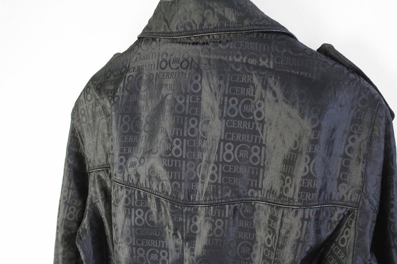 Vintage CERRUTI 1881 Monogram Authentic Women's Black Belt | Etsy