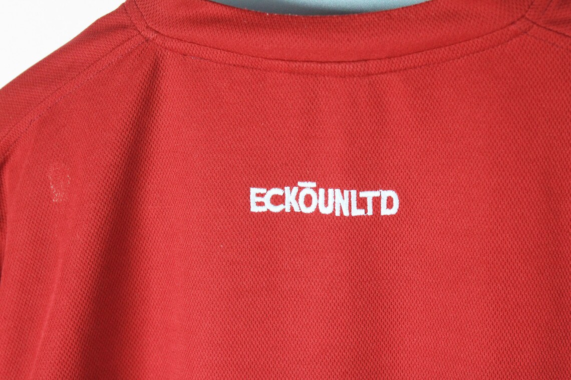 Vintage ECKO UNLTD Hip Hop T Shirt Red Big Logo Size L | Etsy