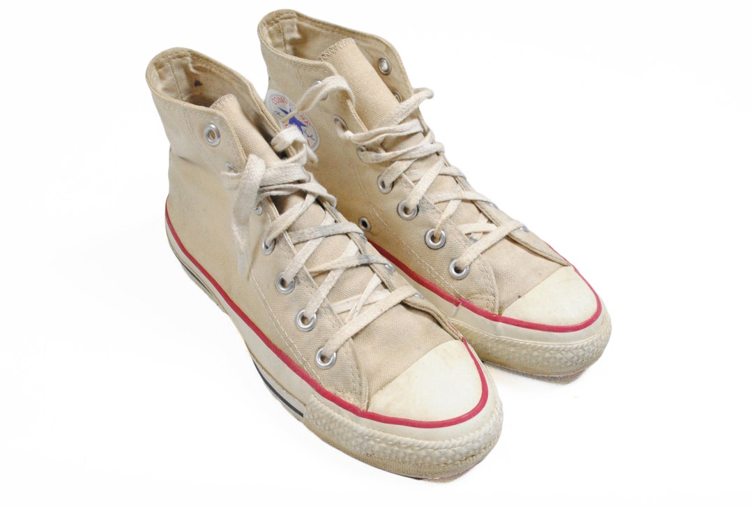 Vintage CONVERSE All Star Chuck Taylor Made in USA Authentic Classic ...