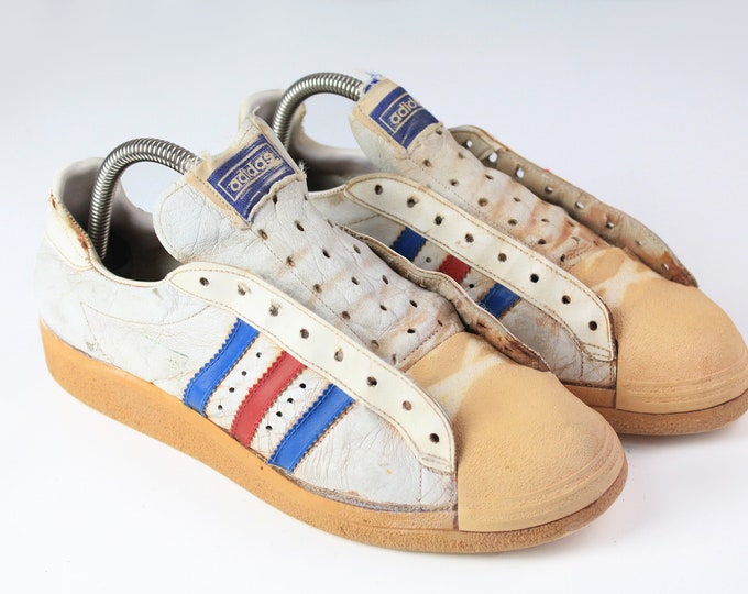 Vintage ADIDAS Wimbledon Wilhelm Bungert 70's Sneakers Size US 7 Men's ...