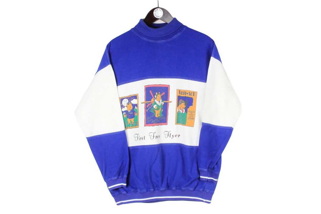 Vintage Winnie the Pooh Sweatshirt Wear Size Men's S / Women's M Retro ...