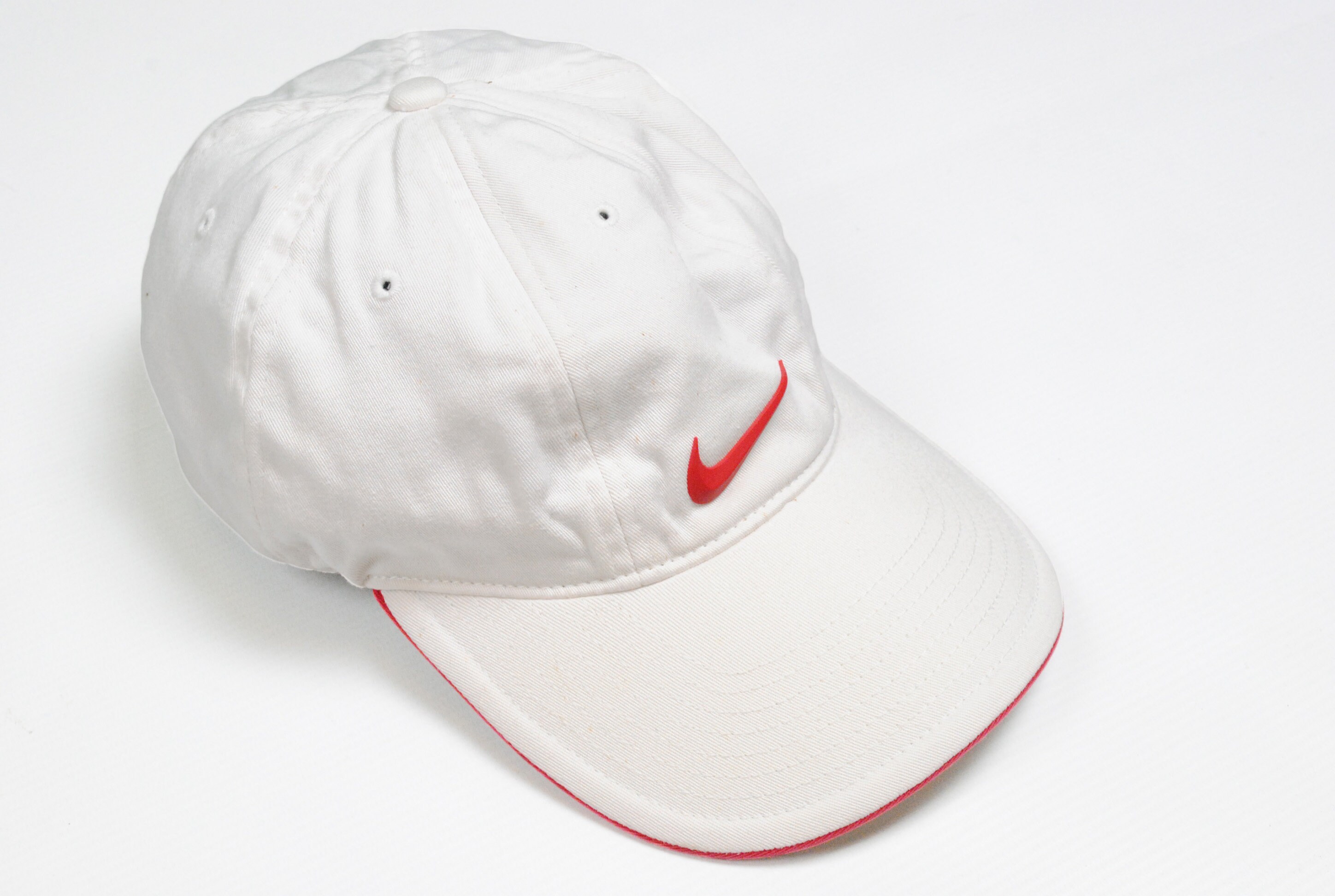 Vintage NIKE CORTEZ Hat Swoosh Big Logo Cap One Size White Red - Etsy UK