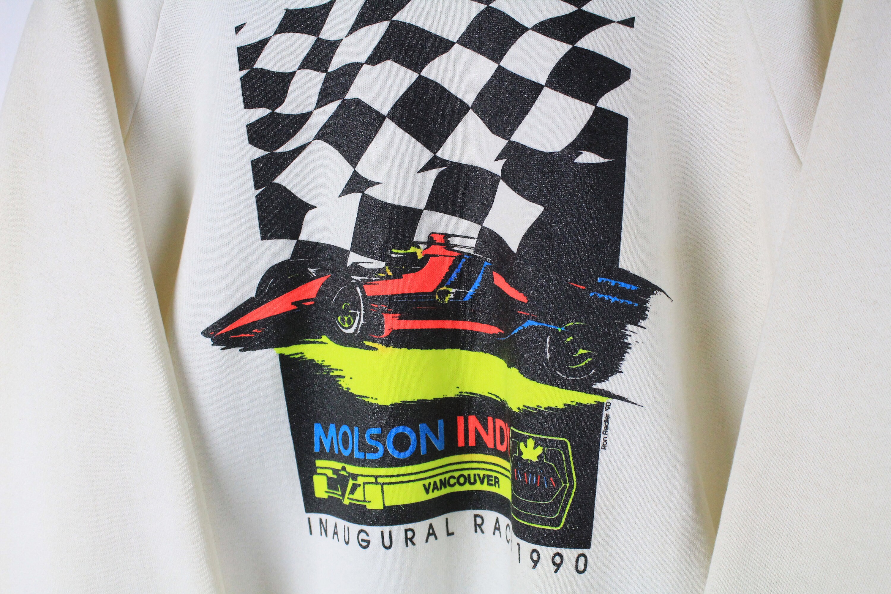 Vintage MOLSON INDY Vancouver Inaugural Racing 1990 Sweatshirt - Etsy