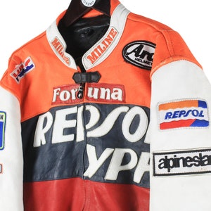 Vintage HONDA Repsol Jacket Racing Full Zip Big Logo Authentic Size Men ...