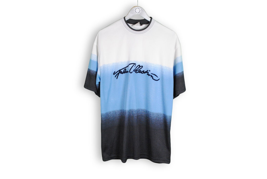 Vintage FUBU Collection Authentic Big Logo T-shirt Size XL Men's Gray ...