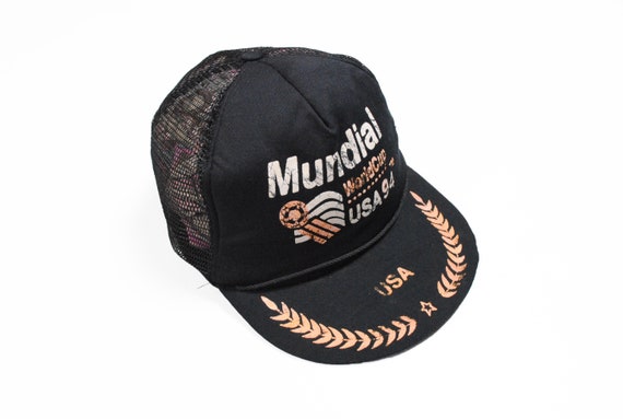 Vintage WORLD CUP 1994 USA Trucker Cap big logo hat one size | Etsy