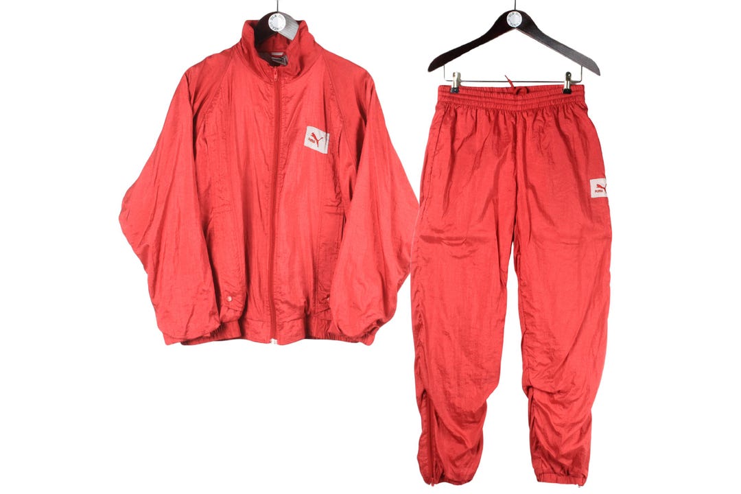Vintage PUMA Tracksuit Size Men's S Authentic Rare Retro Rave 90's Wear ...