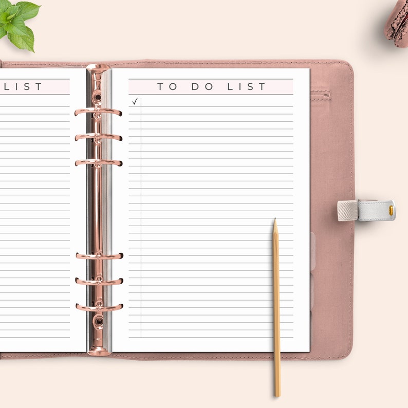 To Do List Printable to Do List Template Planner Inserts - Etsy