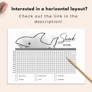 Period Tracker Printable, Cycle Tracker, Menstual Cycle Planner, Period ...