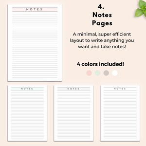 Planner Bundle Printable, Daily Weekly Monthly Planner Bundle ...