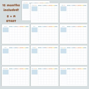 Planner Bundle Printable, Daily Weekly Monthly Planner Bundle ...