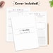Week at a Glance Printable Weekly Planner Undated Week on - Etsy Canada