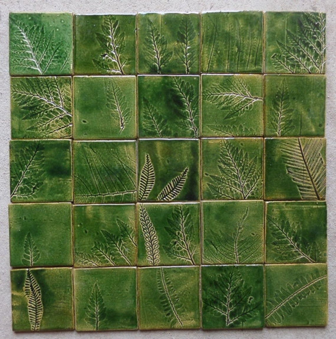 Tiles Ferns | Etsy UK
