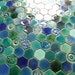 Tiles Turquoise Thoughts - Etsy